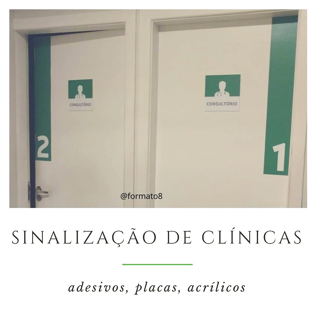 Placa de Identificação e Sinalização de empresas - Gráfica Formato8
