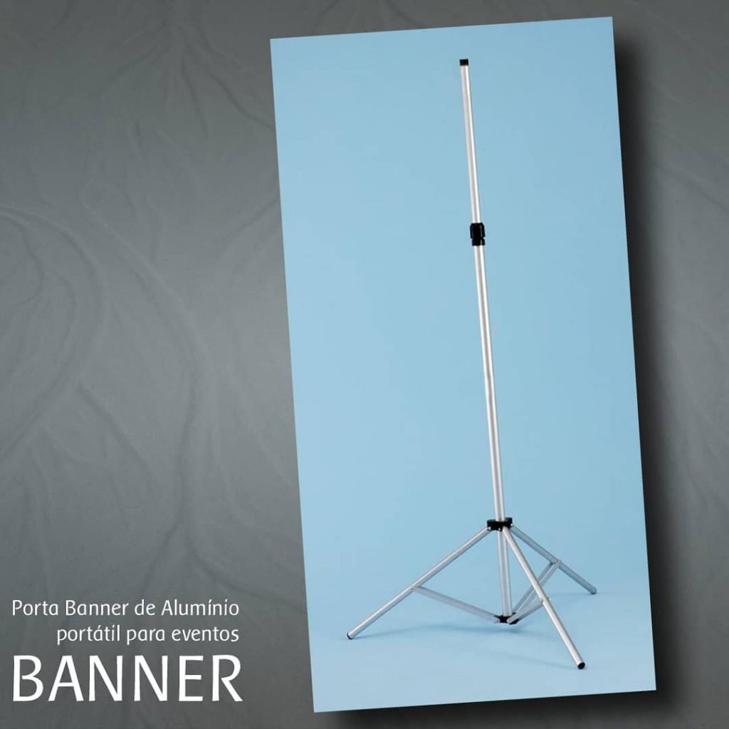 Porta Banner, Suporte de banner portátil - Gráfica Formato 8